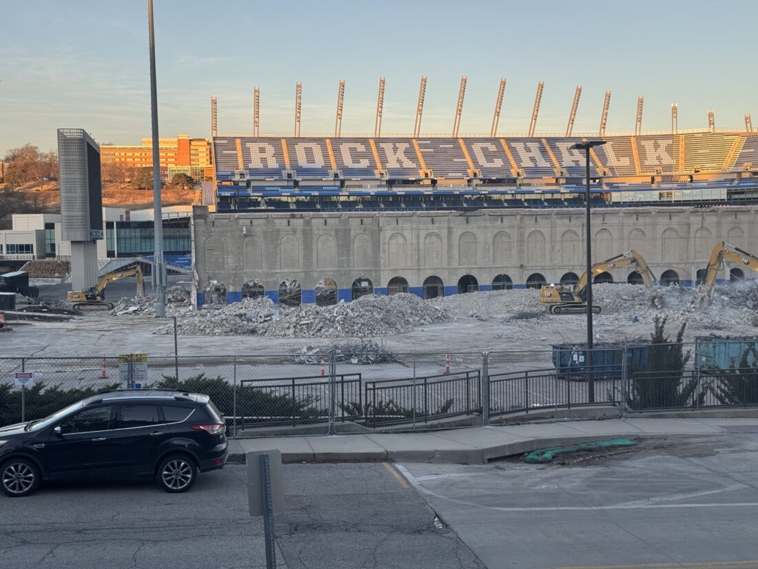 Town Talk | Demolition begins on east side of KU football stadium as ...
